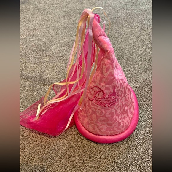 Disney | Costumes | Disney Parks Princess Castle Pink Glitter Satin ...